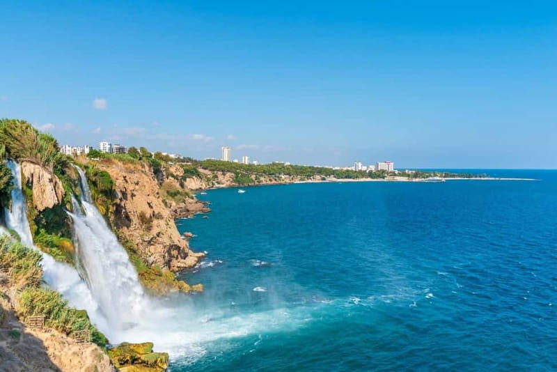 Antalya: Falez Cliffs & Waterfalls Boat Trip with Lunch - The Waterfalls: A Natural Wonder