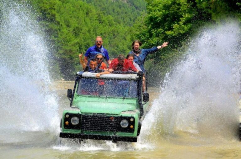 Antalya: Super Combo Quad, Buggy, Rafting & Zipline w/Lunch - Guides and Group Experience
