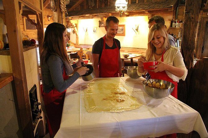Apple Strudel & Prezel Cooking Class incl. Dinner & Music - Overview of the Experience
