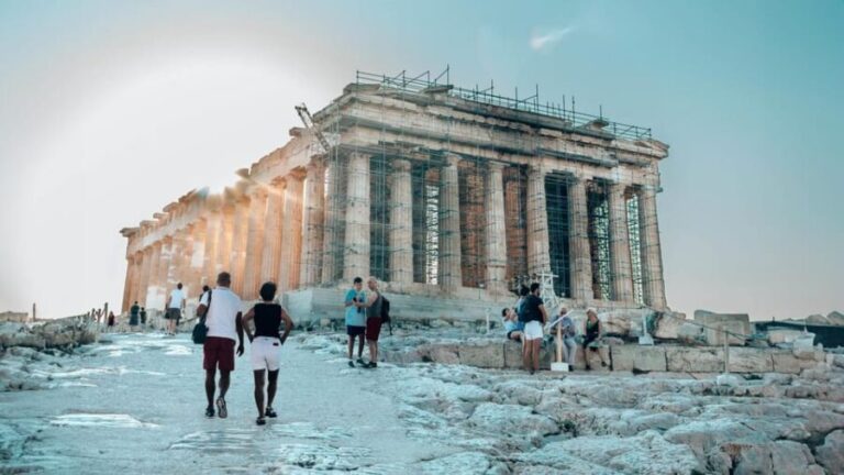 Athens: Acropolis and Mythology Highlights Small Group Tour - Detailed Breakdown of the Itinerary