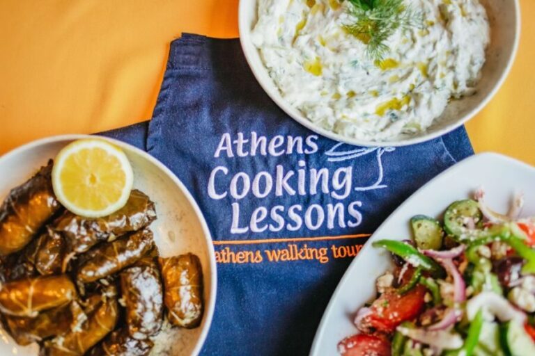 Athens: Greek Cuisine Cooking Class and 3-Course Dinner - The Food: What Dishes Might You Prepare?