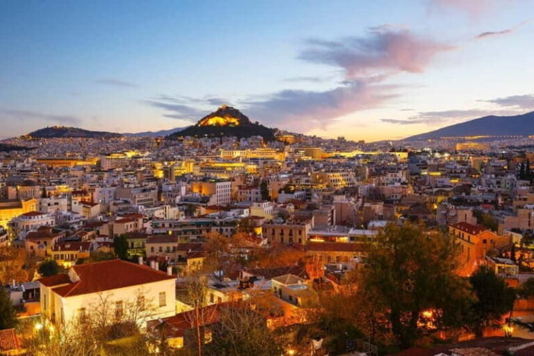 Athens: Night Walking Tour - Detailed Breakdown of the Tour Itinerary