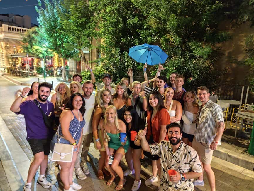 Athens Pub Crawl with 1hr Open Bar & VIP Nightclub Access - What to Expect from Your Athens Pub Crawl