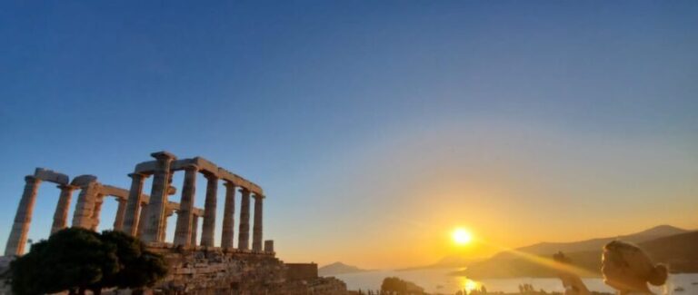Athens: Temple of Poseidon and Cape Sounion Sunset Tour - Visiting the Temple of Poseidon