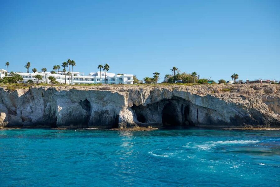 Ayia Napa: Luxury Catamaran Cruise with Lunch & Drinks - Exploring Cape Cavo Greco