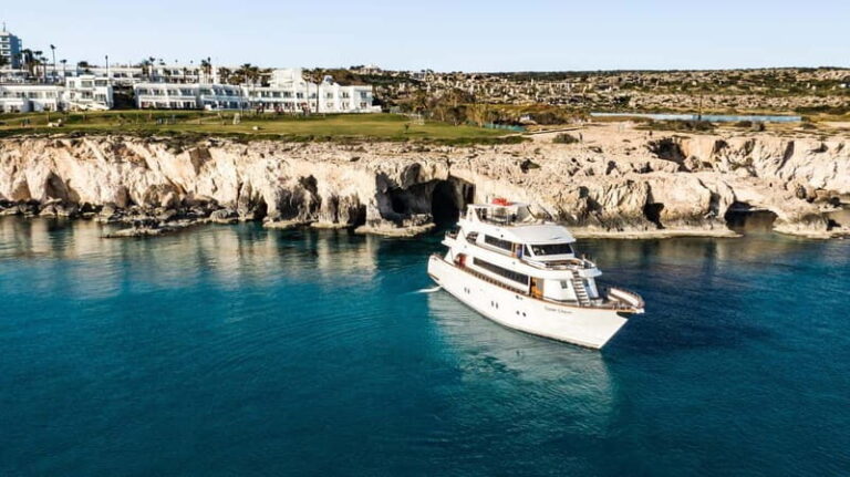 Ayia Napa's Biggest Boat | Cruise with Lunch and Swimming - Swimming and Snorkeling at the Blue Lagoon & Konnos Turtle Bay