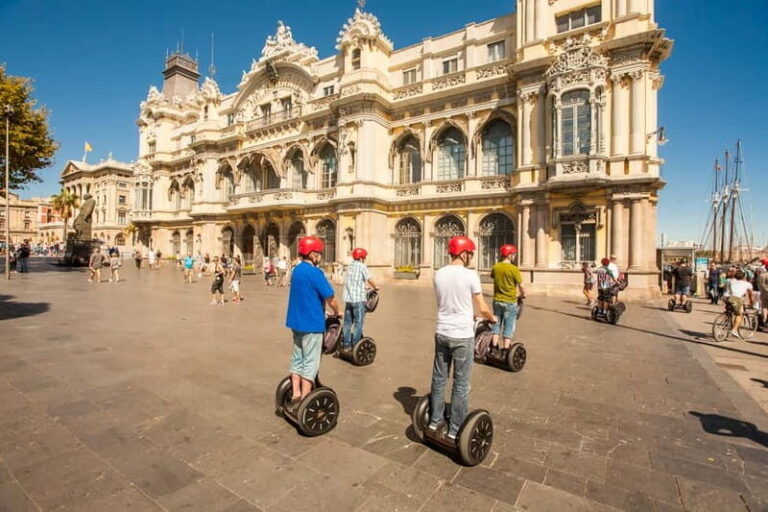 Barcelona: 2-Hour City Sights Guided Segway Tour - The Itinerary in Detail