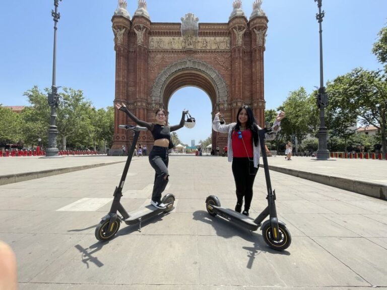 Barcelona: 2-Hour e-Scooter Tour - Analyzing the Value and Suitability