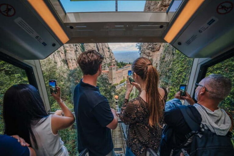 Barcelona: Montserrat Monastery and Natural Park Day Trip - Transportation, Timing, and Group Dynamics