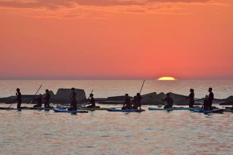 Barcelona: Paddleboarding at Sunrise. Includes: instructor, photos, equipment - The Real Value of This Experience