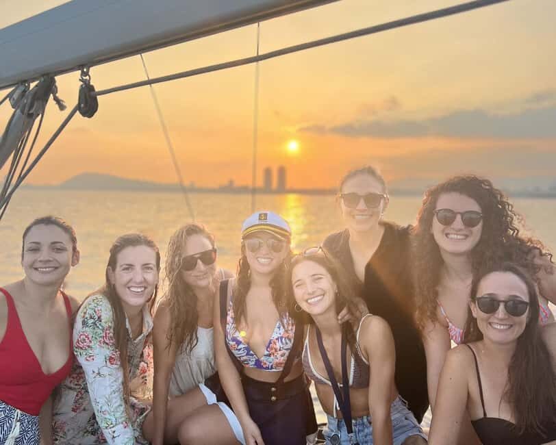 Barcelona: Sailing with Open Bar, Catalan Snack & Swim Stop - The Itinerary Breakdown
