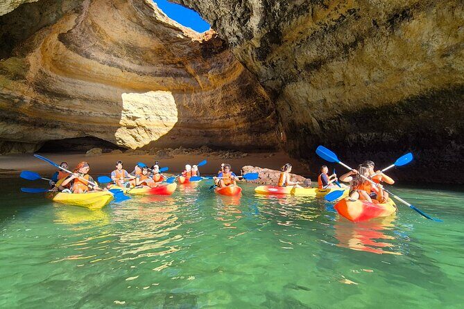Benagil: Caves, Beaches, and Secret Spots Guided Kayak Tour - The Experience in Detail