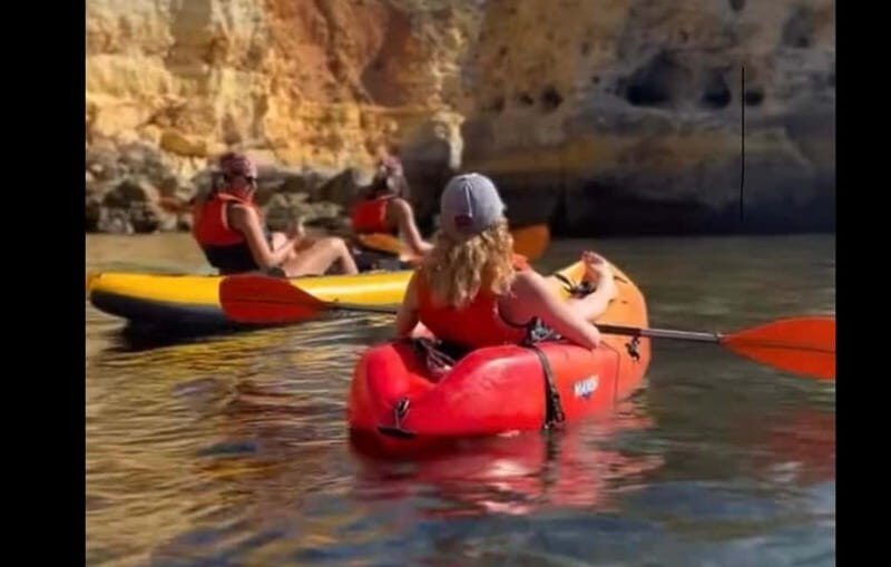 Benagil: Guided Kayak Tour inside caves and Praia da Marinha - What Travelers Say About the Guides and Safety