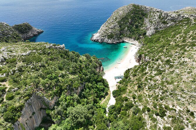 Blue Cave & Grama Bay Full Day Guided Boat Tour - Transportation, Group Size, and Practical Details