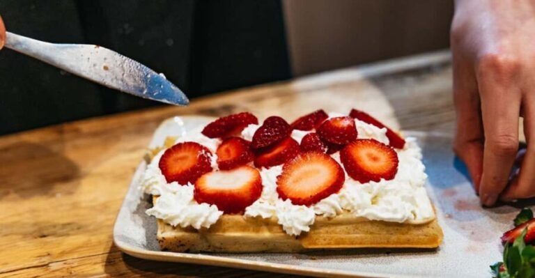 Brussels: Waffle Making Workshop - All You Can Eat - The Location and Meeting Details