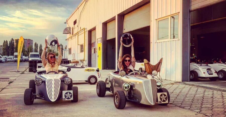 Bucharest: City Tour by a Mini Hot Rod - An Adventure in a Small, Stylish Hot Rod