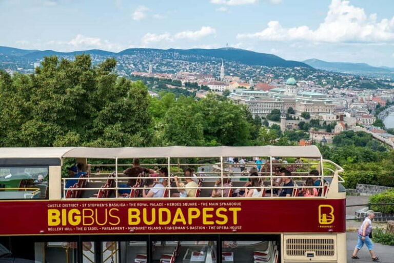 Budapest: Big Bus Hop-On Hop-Off Tour by Open-top Bus - How the Route Works and What Youll See