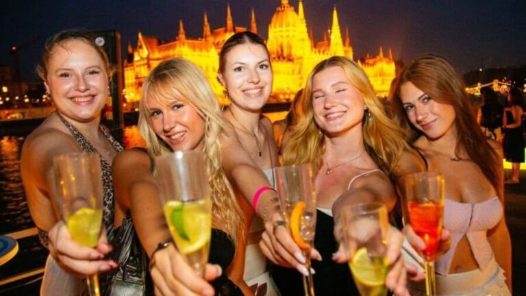 Budapest: Danube Beat Party Cruise with DJ & Drink Packages - The Ticket Options and What They Include