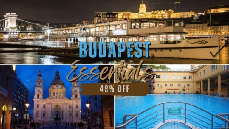 Budapest Super Saver: Spa, Basilica Tour, and Danube Cruise - Discovering St. Stephens Basilica