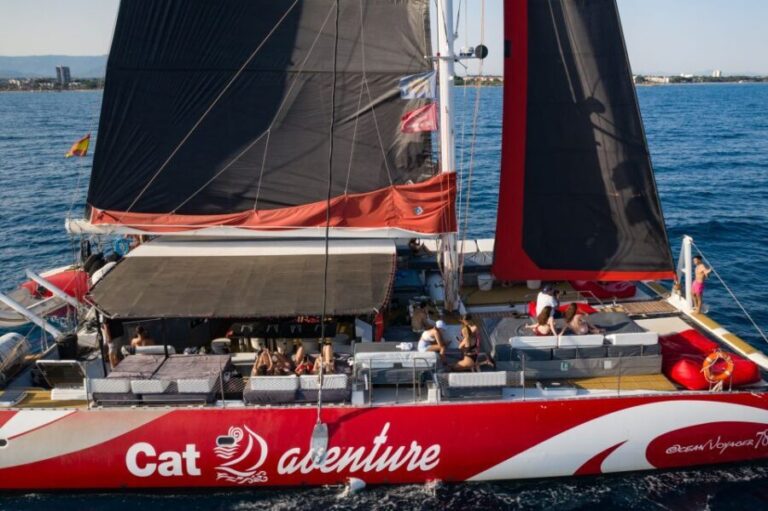 Cambrils: Catamaran Cruise with Drinks and BBQ Lunch Option - The Route and Stops: What to Expect