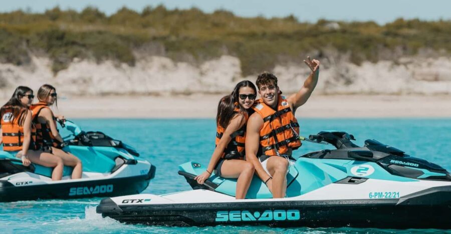 Can Picafort: Guided Playa de Muro Jet Ski Tour with Photos - The Experience in Detail