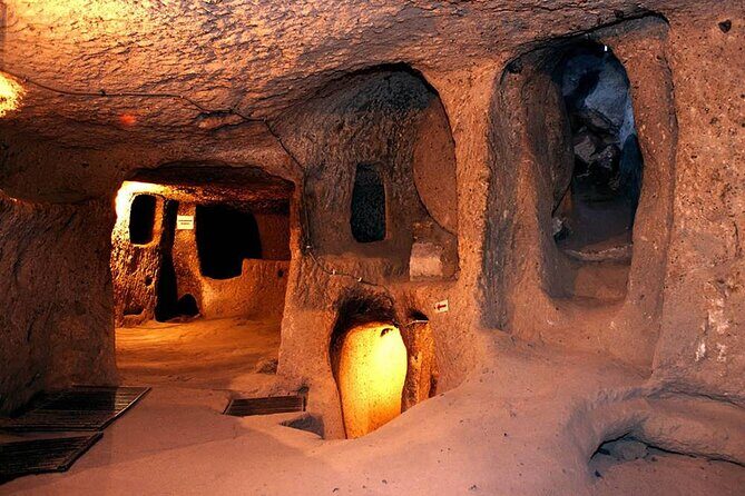 Cappadocia Green Tour With Famous Underground Cities And Valleys - The Underground City: Kaymakli or Derinkuyu