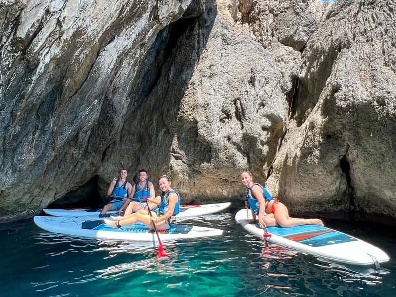 Capri: Caves and Beaches Paddle Board Tour with Photos - An Authentic Glimpse of Capri’s Coastline