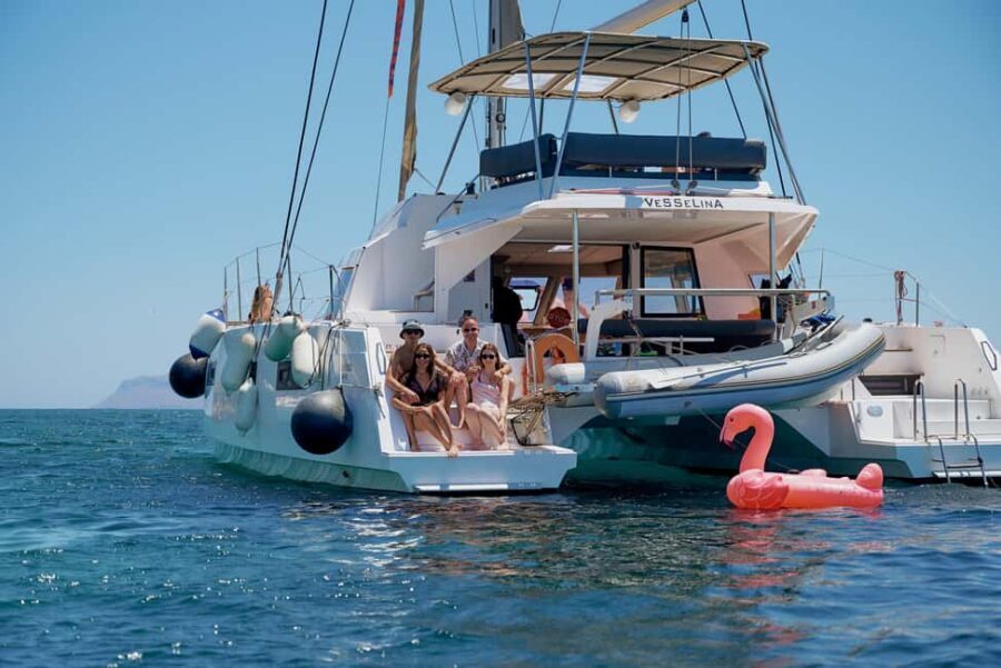 Chania: Morning Catamaran Cruise with Premium Lunch & Drinks - The Itinerary and Key Stops