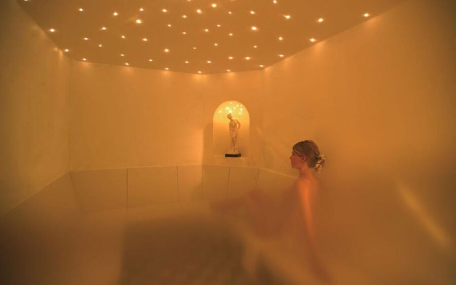 City of Side: Turkish Bath, Massage and Sauna with Transfer - The Sauna and Salt Room: Added Layers of Relaxation