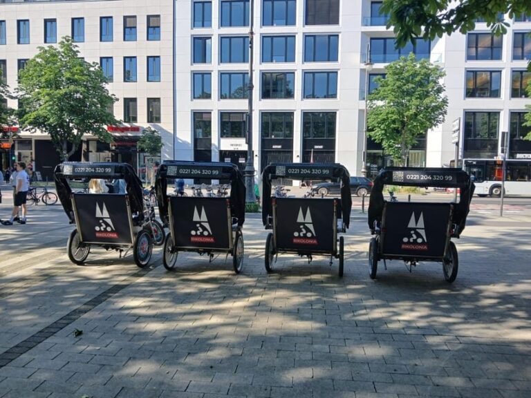 Cologne: Rickshaw Sightseeing Tour - The Experience of a Rickshaw Tour: What to Expect