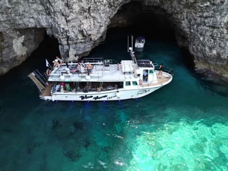 Comino Blue Lagoon & Crystal Lagoon - 3 Bay Cruise - What to Expect on the Day