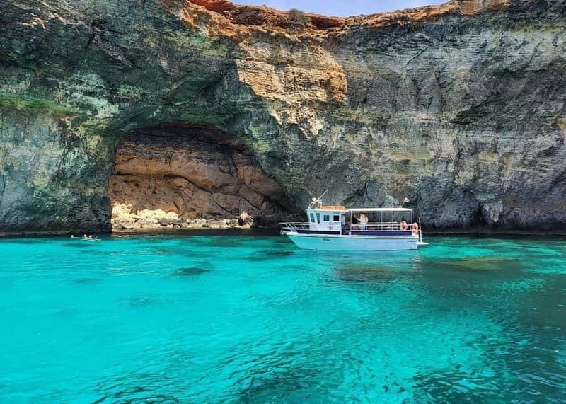 Comino: Blue Lagoon, Crystal Lagoon and Sea Caves Boat Tour - The Itinerary Breakdown