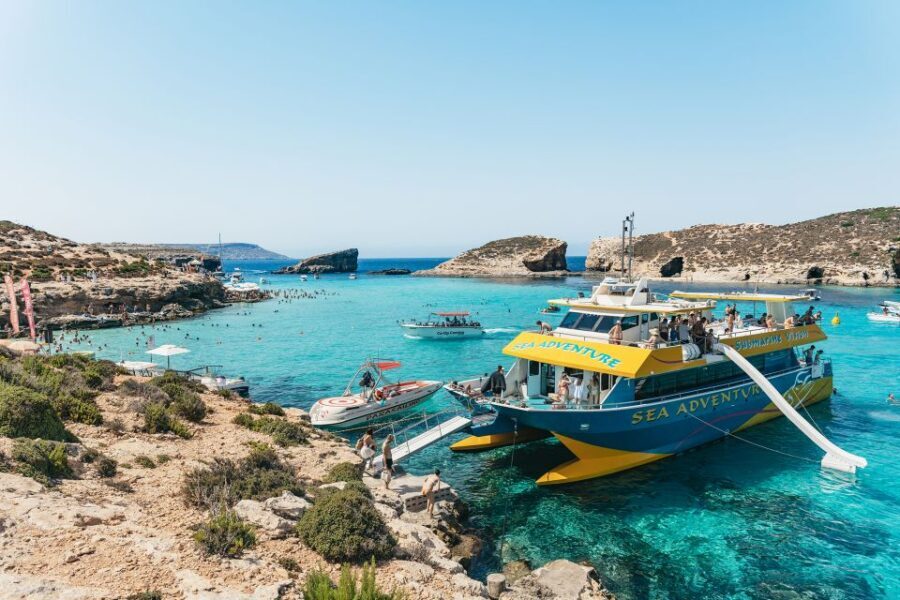 Comino: Blue Lagoon, Crystal Lagoon, and Seacaves Tour - The Good, the Bad, and the Practical