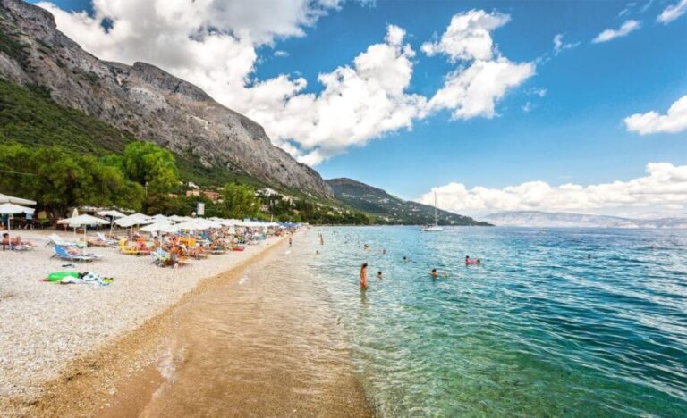 Corfu: Shore & Shared Tour  Kassiopi & Canal dAmour - Transportation & Group Size