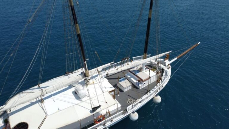 Corfu Town: Full-Day Cruise with Lunch, Drinks & Swim Stops - First Stop: Nissaki’s Hidden Cove