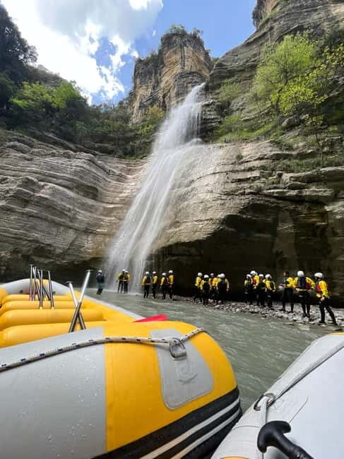 Çorovoda: Osumi Canyon Rafting/River Tubing Tour - Exploring the Canyon: Stops and Highlights