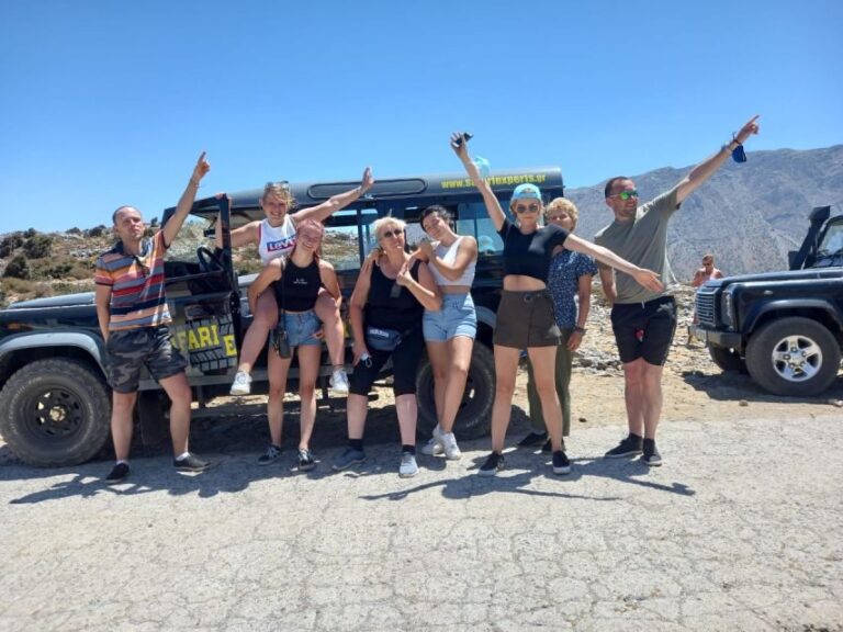 Crete: Sightseeing Day Trip with Cooking Lesson and Lunch - Transportation, Timing, and Practicalities