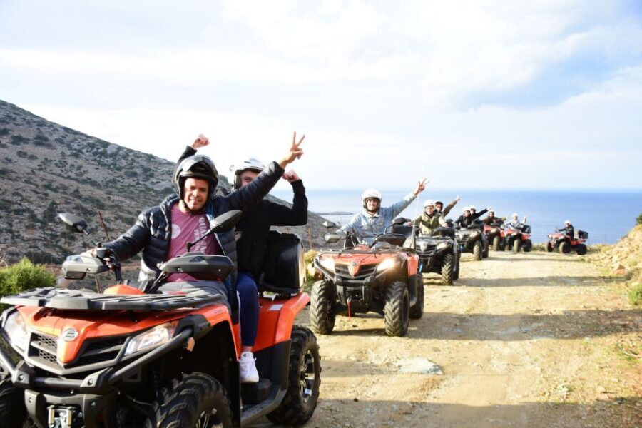 Crete: Sunset or Morning Quad with Local Products Tasting - Authentic Experiences and Practical Tips