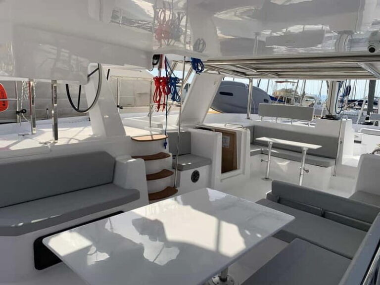 Departure from BRUSC: Half-day catamaran cruise - What’s Included and What’s Not