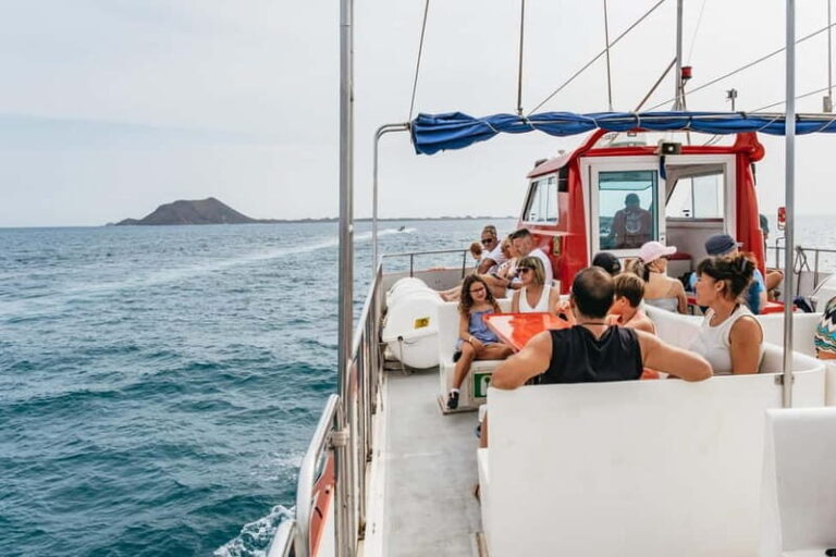 Desde Corralejo: Lobos Island Ferry with Optional Transfer - Return Trip and Flexibility