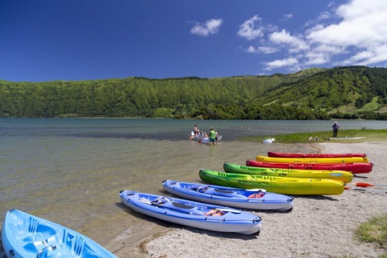 Double-Seat Kayak Rental at Sete Cidades Lake - The Setting and Itinerary