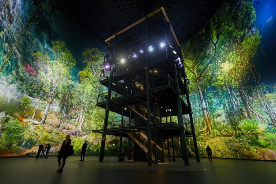Dresden: 360° Panorama Amazonia Entry Ticket - Exploring the Landscape and Wildlife