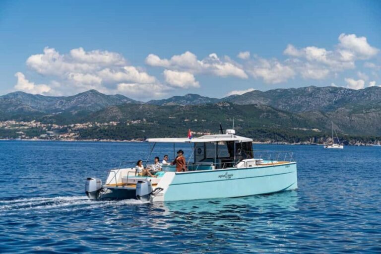 Dubrovnik: Sunset Catamaran Cruise with Sparkling Wine - The Itinerary: What to Expect on the Cruise
