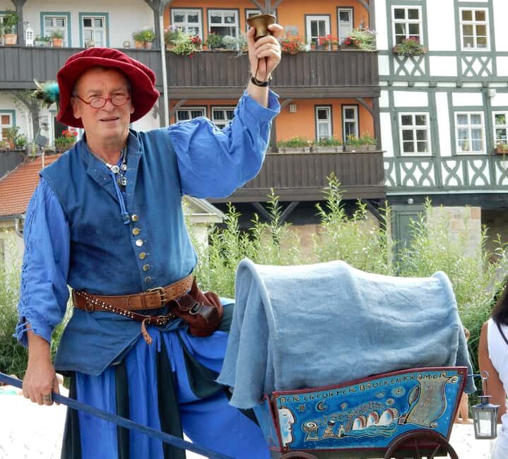 Erfurt: On the road with the Brückenkrämer. Tour with anniversary tasting. - Experience Quality and Group Dynamics