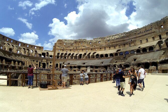 Exclusive Tour Colosseum Arena with Archaeologist & Roman Forum - Optional Roman Forum & Palatine Hill Tour