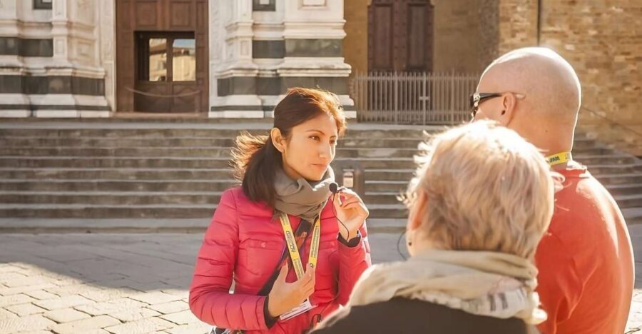 Florence: 2.5 hour Audio Guided Walking Tour led by Host - In-Depth Look at the Itinerary
