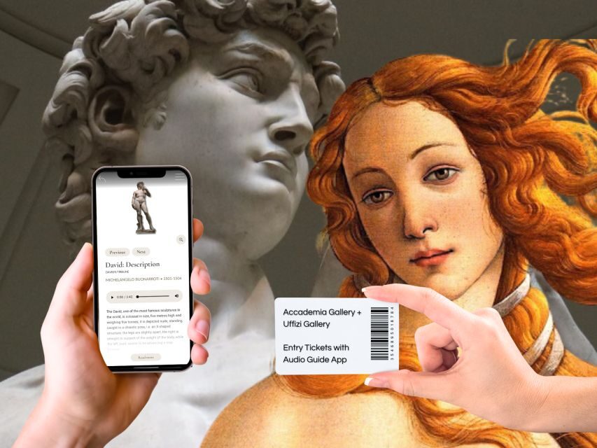 Florence: Uffizi & Accademia Priority Tickets with Audio App - A Closer Look at the Itinerary