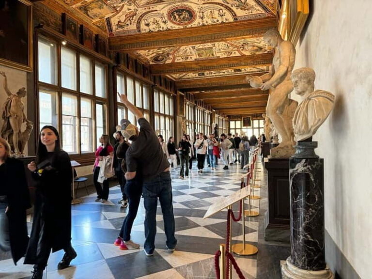 Florence: Uffizi Gallery Timed Entry Ticket & Audio Guide - The Experience Duration