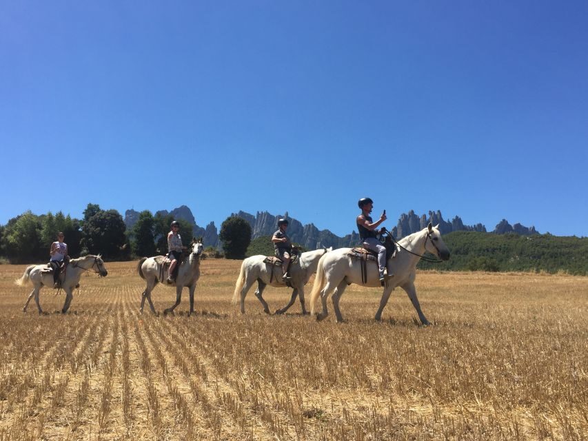 From Barcelona: Horseback Tour in Montserrat National Park - The Horseback Riding Adventure