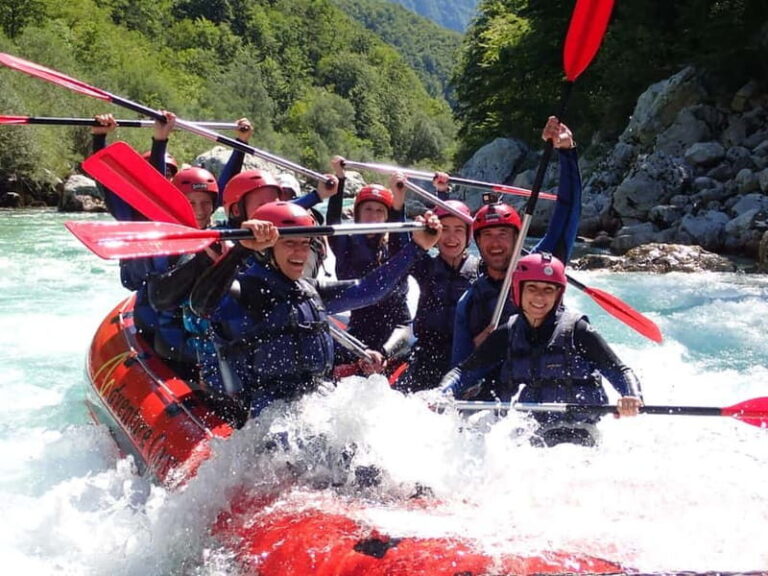 From Bovec: Premium Rafting on Soa River with Photo Service - What Is Included and Not Included